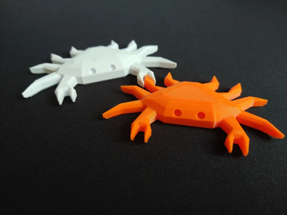 Cute low poly Crab by LightBulb - MakerWorld