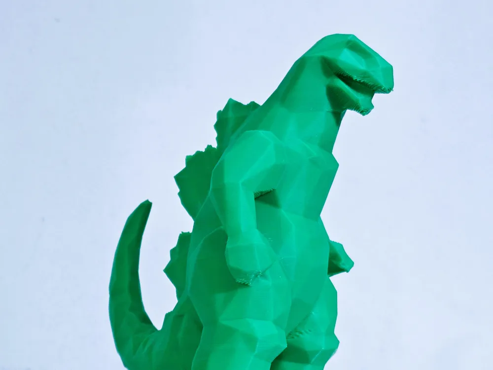 Godzilla Low Poly figure by dubmehard - MakerWorld