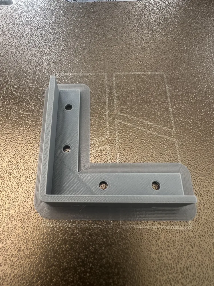 Angle bracket 50x50x15mm thickness: 2.5mm, hole diameter: 3.5mm by ...