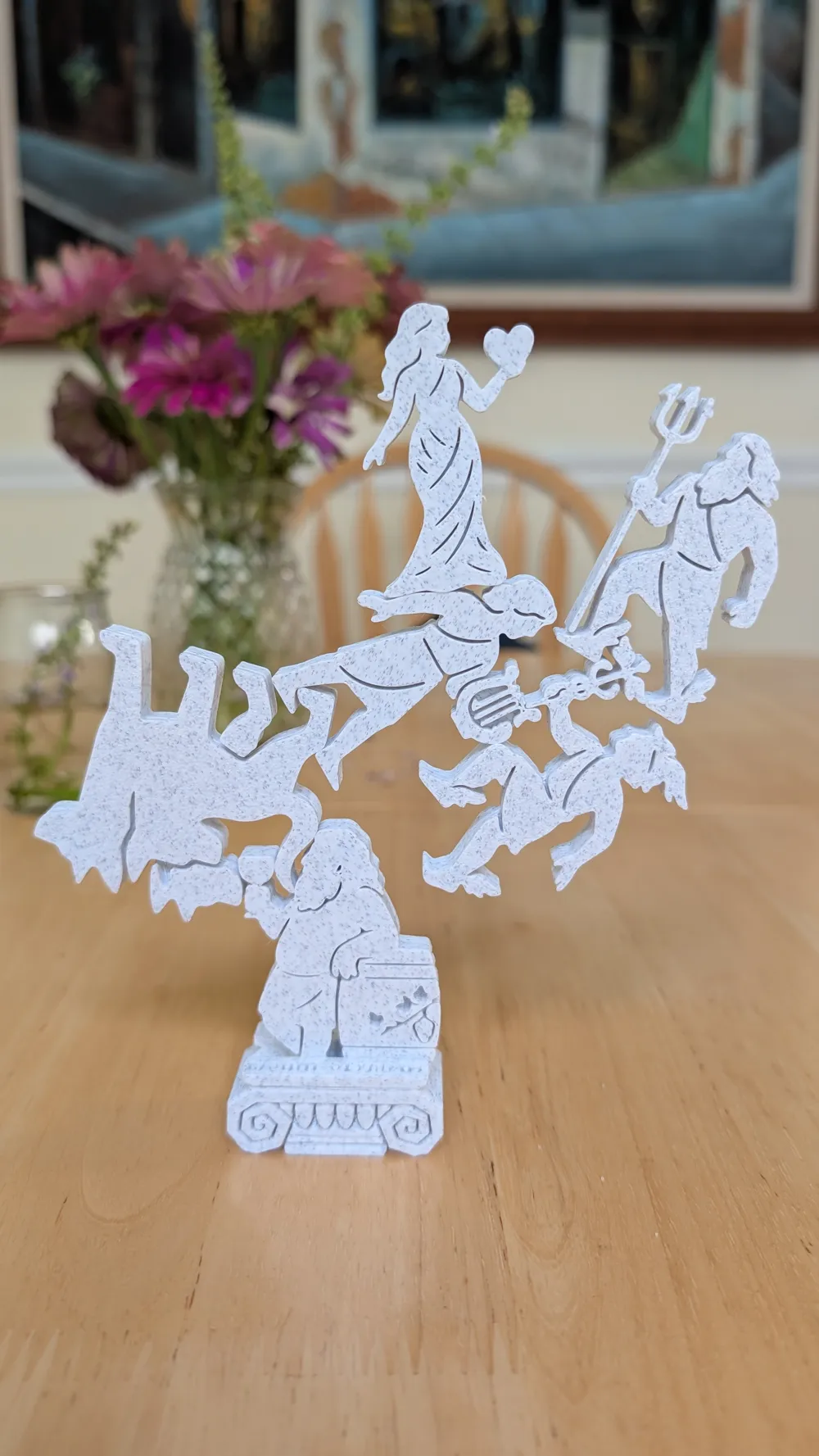 Battle For Mount Olympus - Stacking Game - Free 3D Print Model - MakerWorld