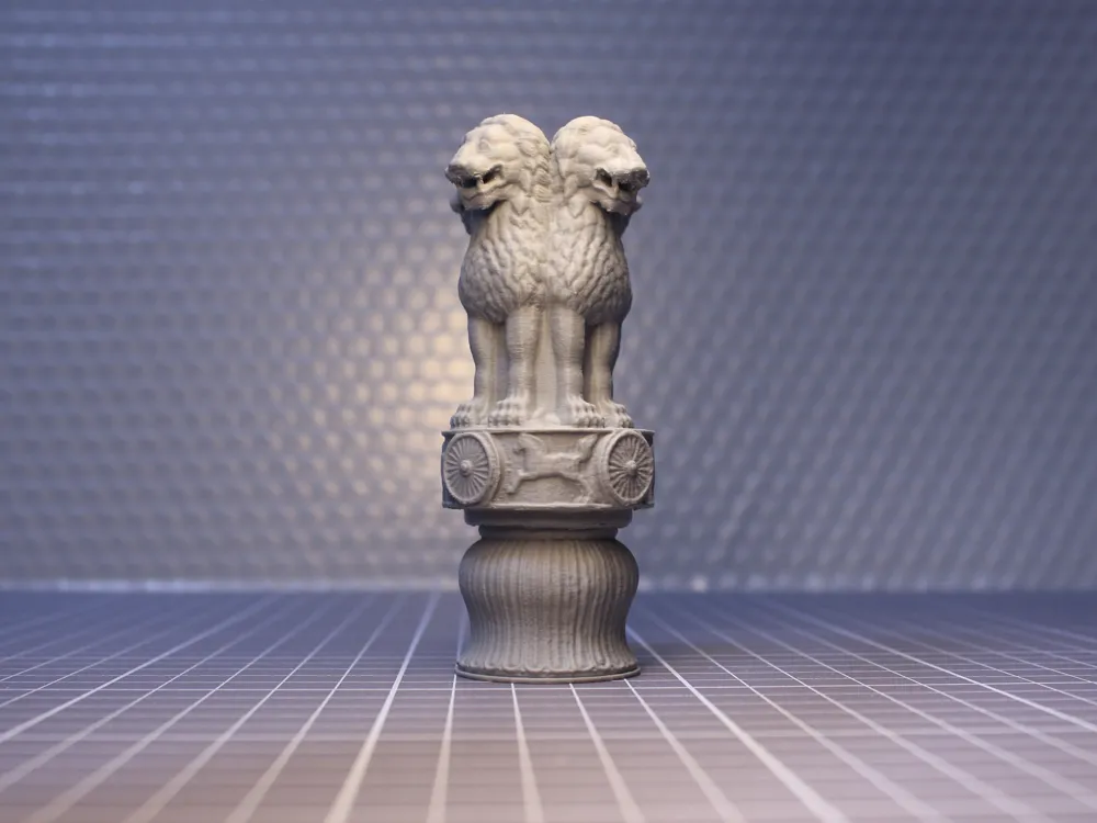 Ashoka Pillar - Free 3D Print Model - MakerWorld
