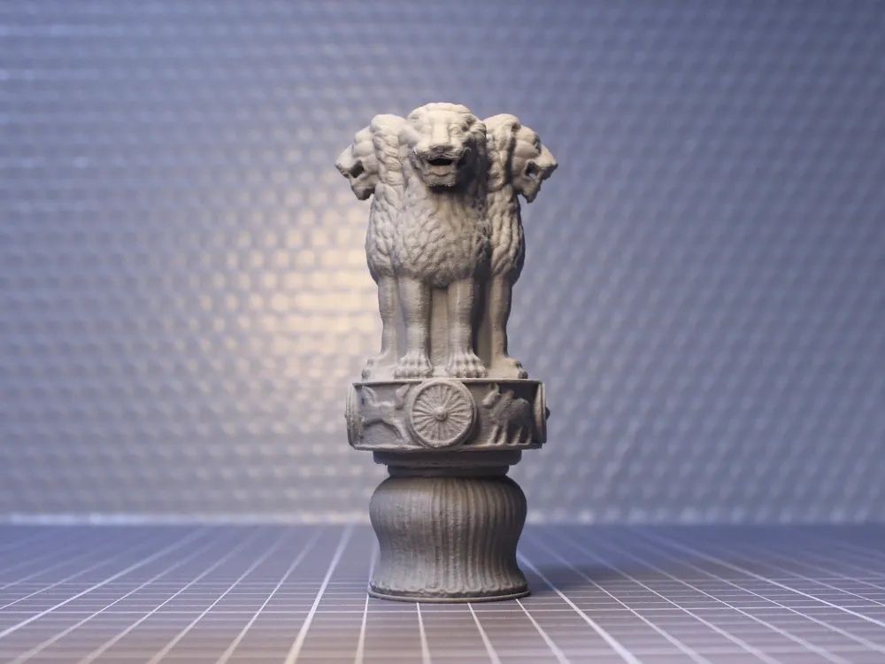 Ashoka Pillar - Free 3D Print Model - MakerWorld