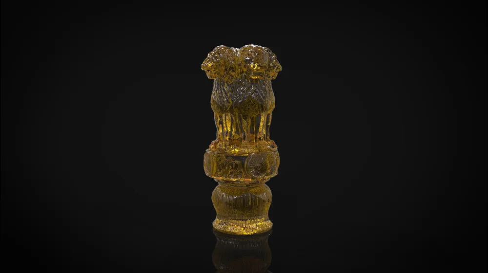 Ashoka Pillar - Free 3D Print Model - MakerWorld
