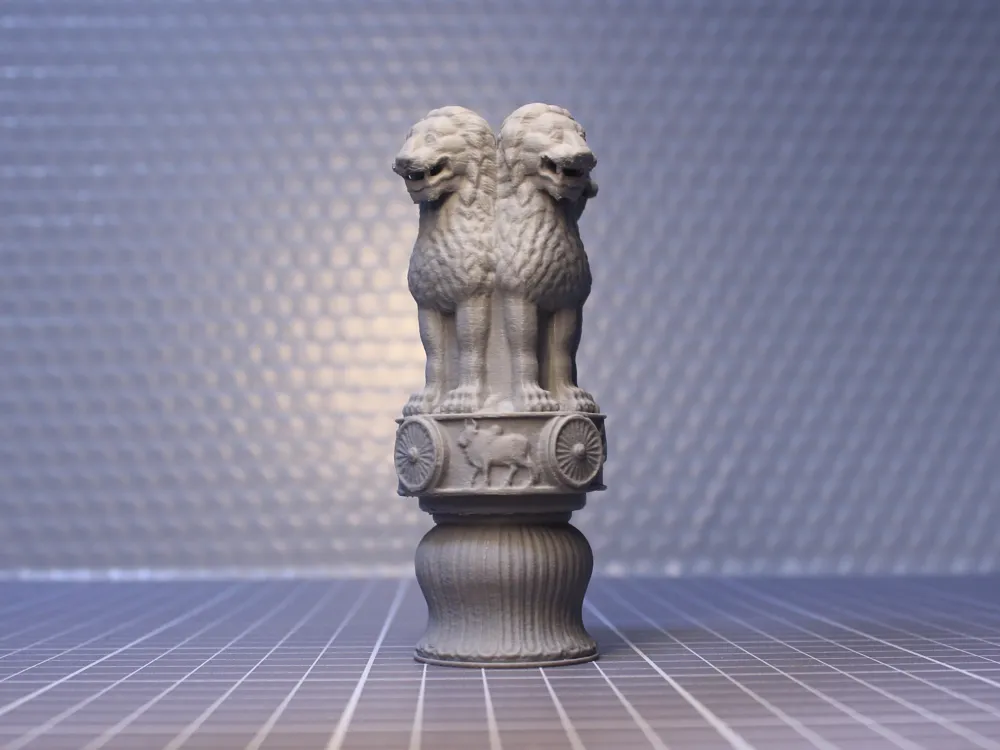 Ashoka Pillar - Free 3D Print Model - MakerWorld