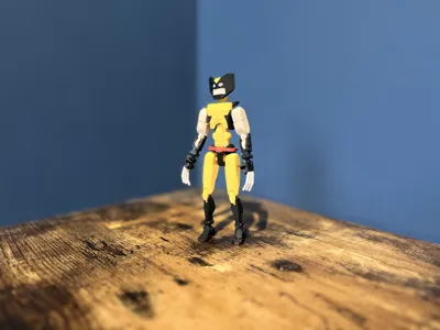 Dummy 13 - Wolverine Costume Remixed by Real Cloud Architect MakerWorld ...