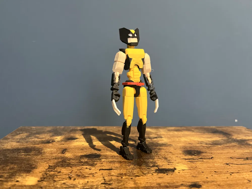 Dummy 13 - Wolverine Costume Remixed by Real Cloud Architect MakerWorld ...