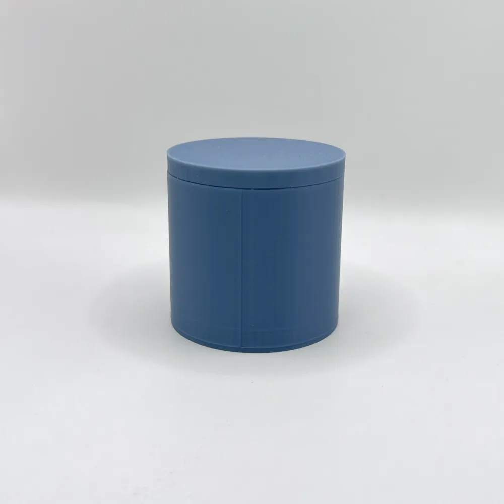 Cylinder box with lid by ATP MakerWorld: Download Free 3D Models