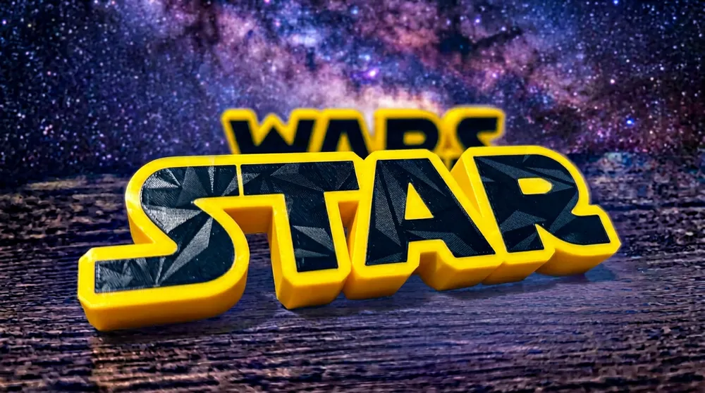 Star Wars Custom font Name - Free 3D Print Model - MakerWorld