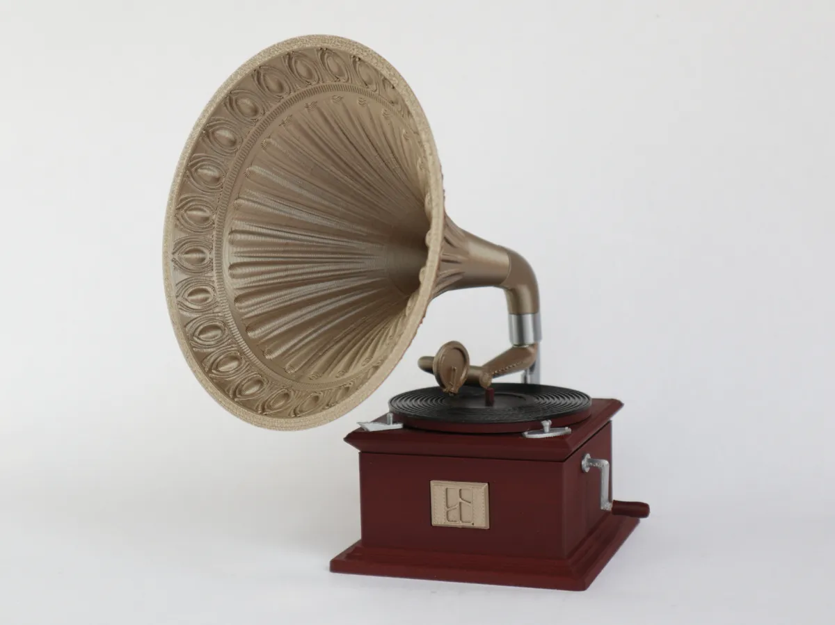Gramophone Music Box Kit-K014 - Free 3D Print Model - MakerWorld
