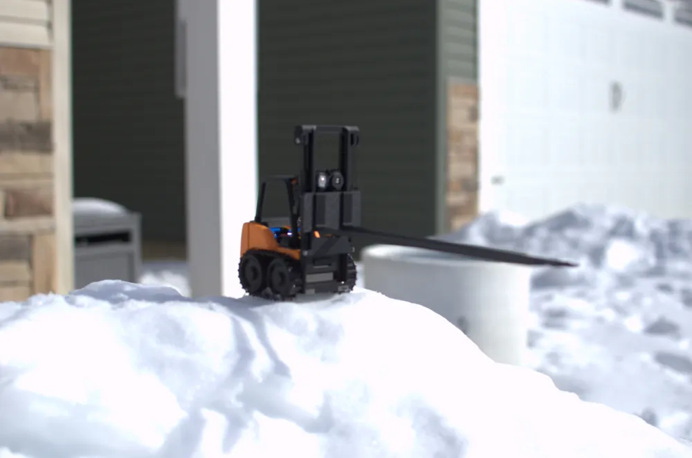 Comically Long Forks - Cyberbrick Forklift - Free 3D Print Model ...