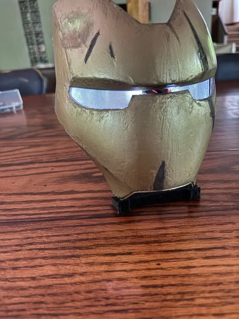 iron man faceplate stand - Free 3D Print Model - MakerWorld