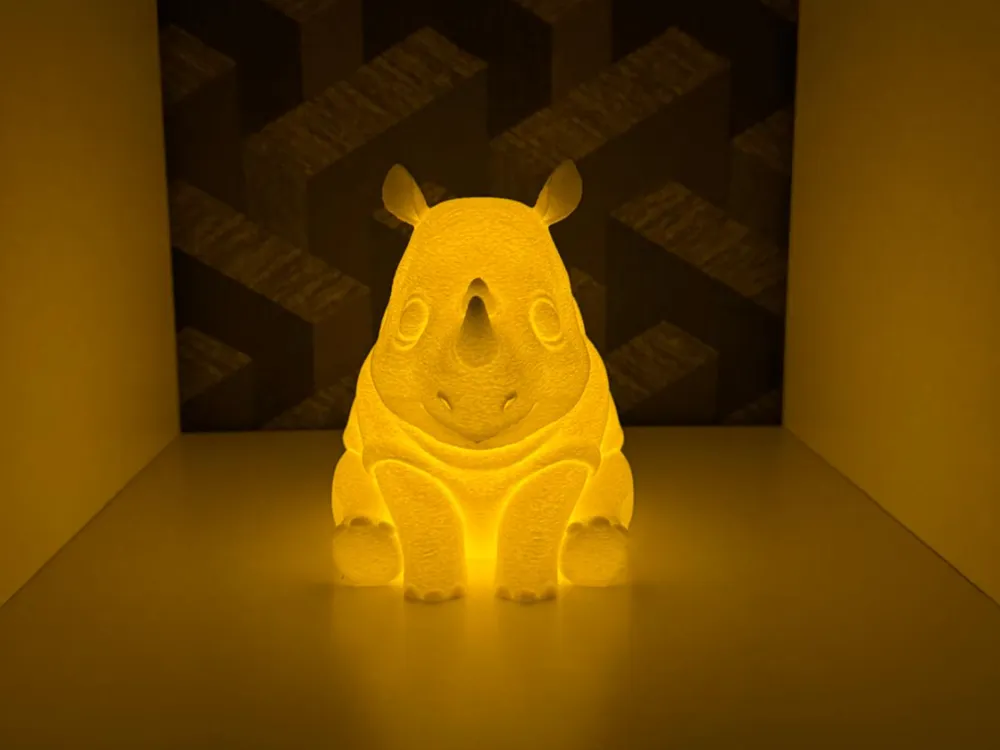 Rhino LED - Free 3D Print Model - MakerWorld