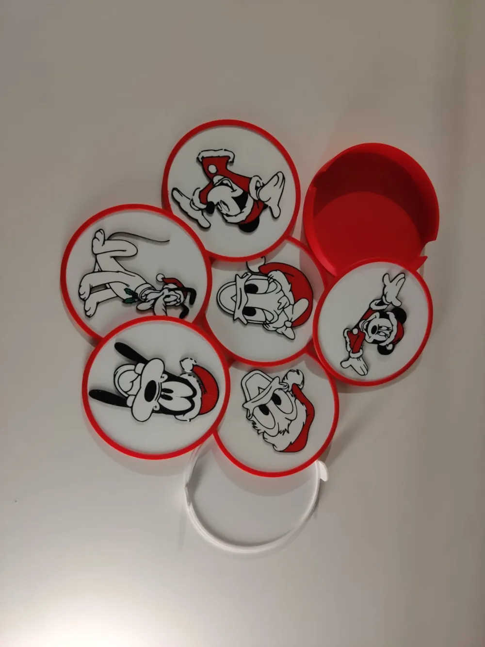 Christmas Disney Coaster Set by Wouter - MakerWorld