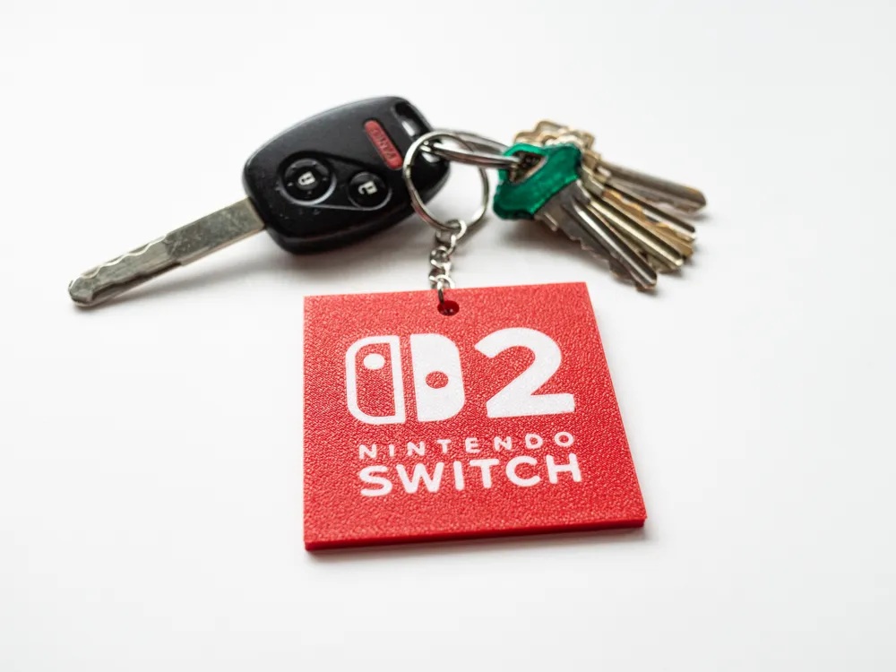 Nintendo Switch 2 Logo Keychain Pack! by Powerpill.prints - MakerWorld
