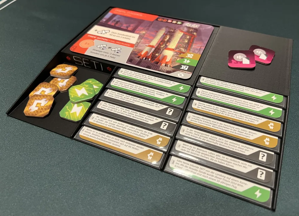 SETI + Space Agencies Card Income Holder - v3 - Free 3D Print Model ...