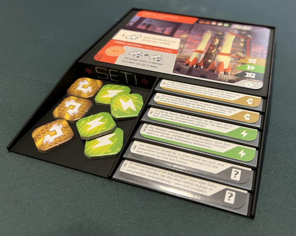 SETI + Space Agencies Card Income Holder - v3 - Free 3D Print Model ...