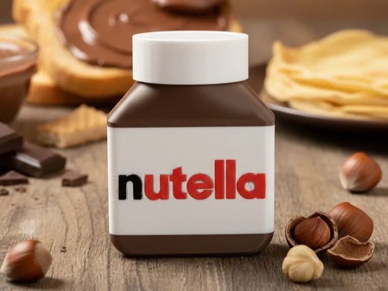 Nutella Jar (NO AMS Required) - Free 3D Print Model - MakerWorld