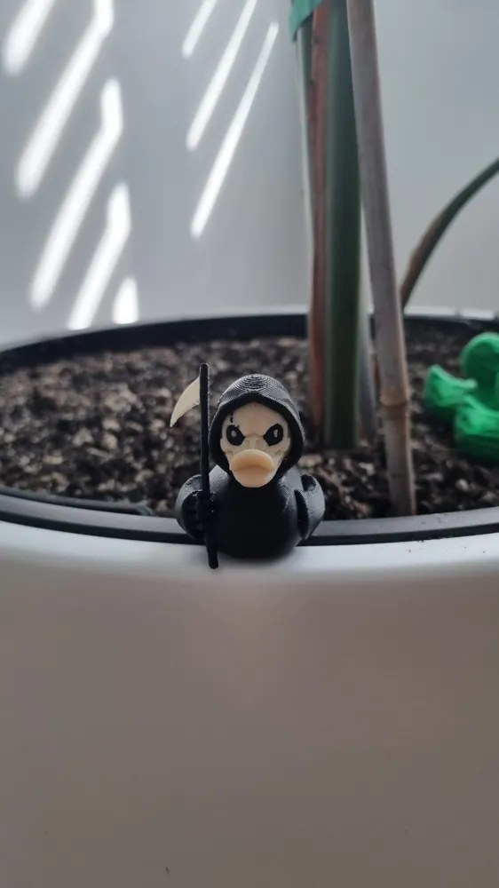 Halloween Grim Reaper Duck - Undead Duck by Swoodie MakerWorld ...