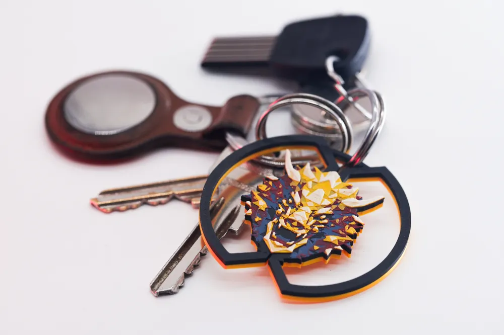 Year of the Dragon Keychain / Hueforge by Jonas_H - MakerWorld