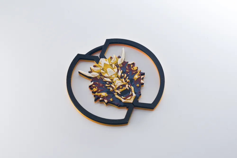 Year of the Dragon Keychain / Hueforge by Jonas_H - MakerWorld