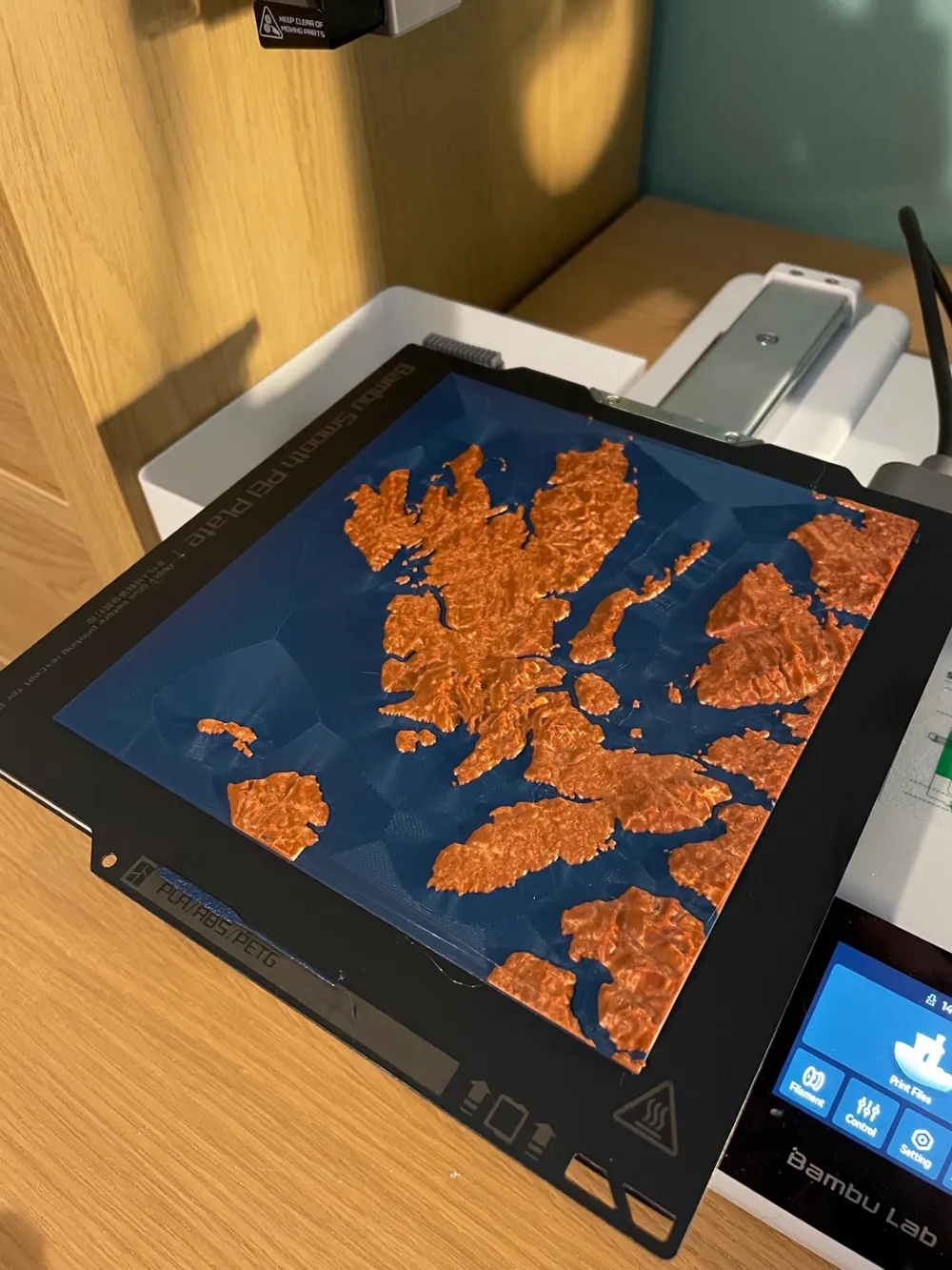 Isle of Skye relief map display - Free 3D Print Model - MakerWorld