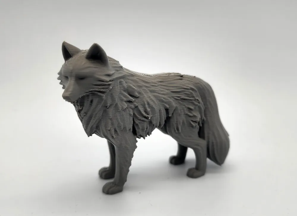 Fluffy Timberwolf Figure by Triple G Workshop - MakerWorld