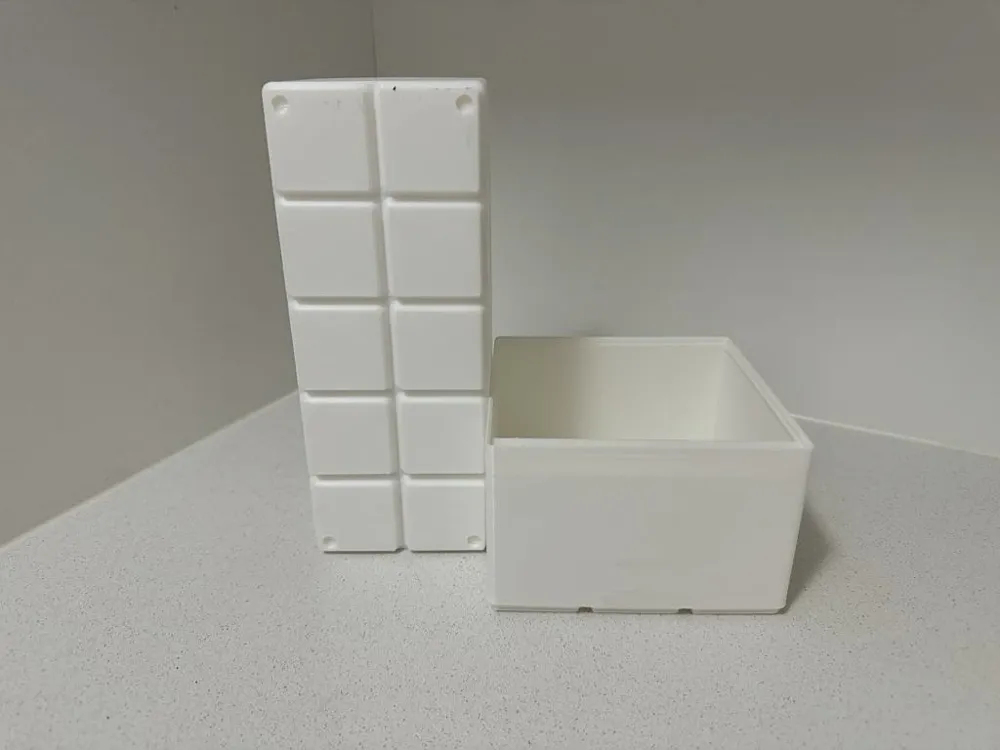 Light Gridfinity Bins with Magnet and Screw - Free 3D Print Model ...