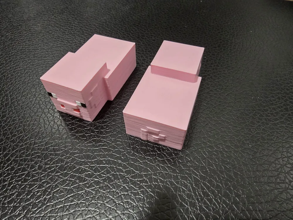 Minecraft Pig Figure Toy by 3DBURI - MakerWorld