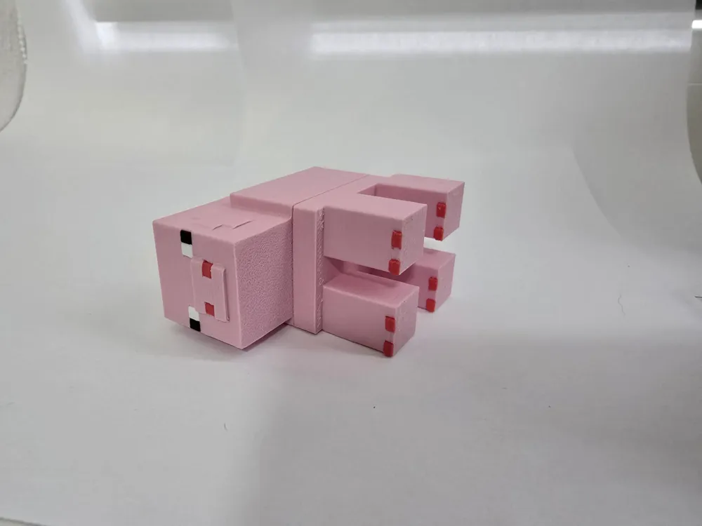 Minecraft Pig Figure Toy by 3DBURI MakerWorld: Download Free 3D Models