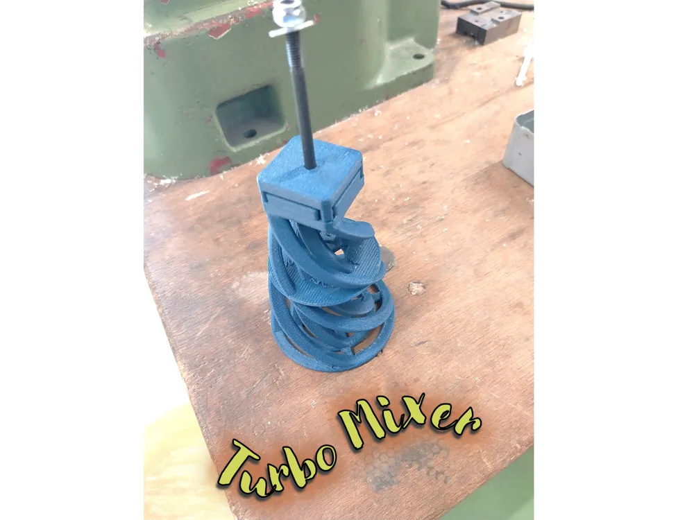 Turbo mixer by Teseo MakerWorld: Download Free 3D Models