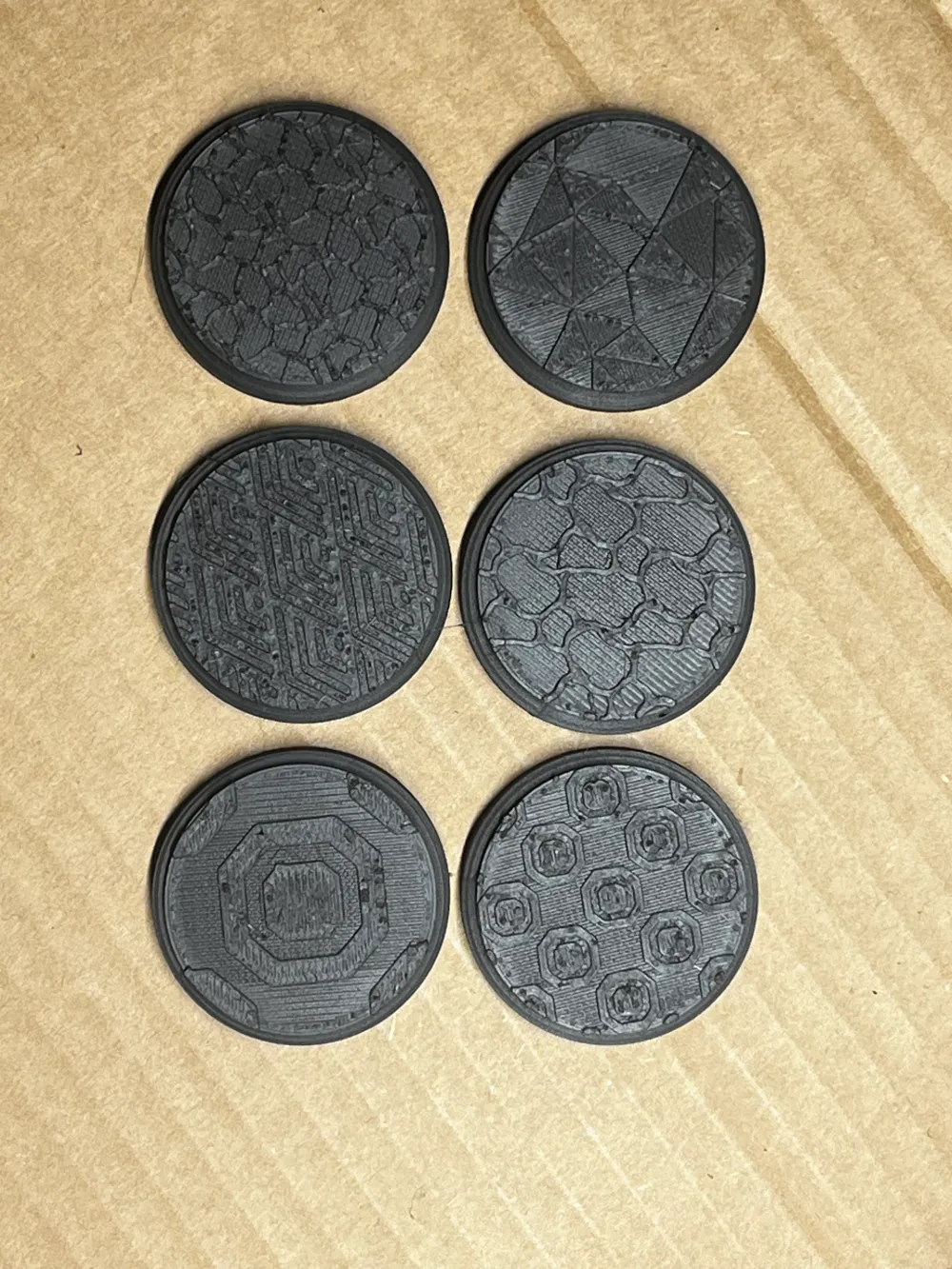 1009_base miniatura #9_// 6 pack // 32 mm por GORGON MakerWorld ...