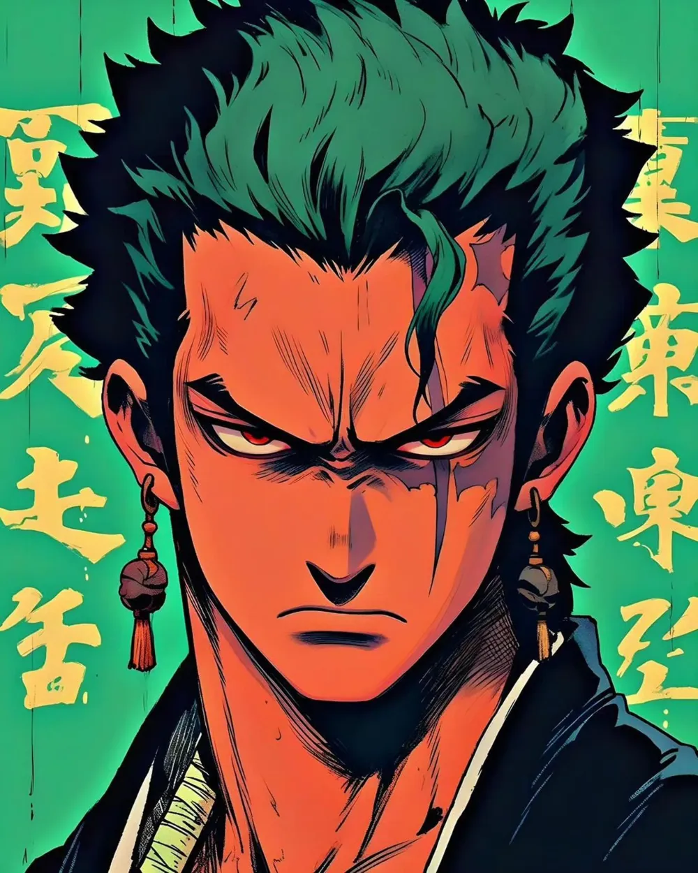 Zoro serious (onepiece) by Yulian_Nikolov - MakerWorld