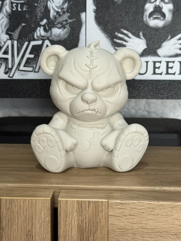 Zombie Grumpy Bear by Lemmy3DPrint MakerWorld: Download Free 3D Models