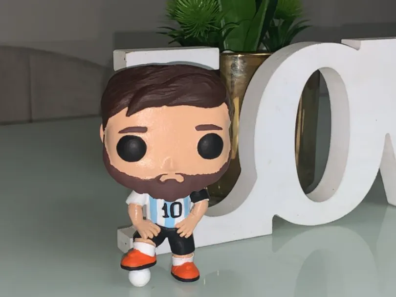 ¡MESSI FUNKO POP! by CREATIVE_DESINGS MakerWorld: Download Free 3D Models