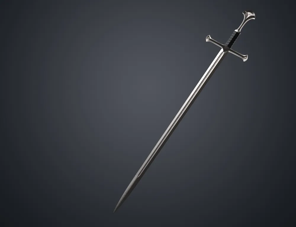 Narsil Sword - The Lord of the Rings - Free 3D Print Model - MakerWorld