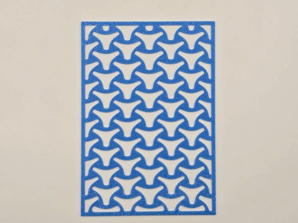 Chain Link Stencil Pattern Geometric Template - Free 3D Print Model ...