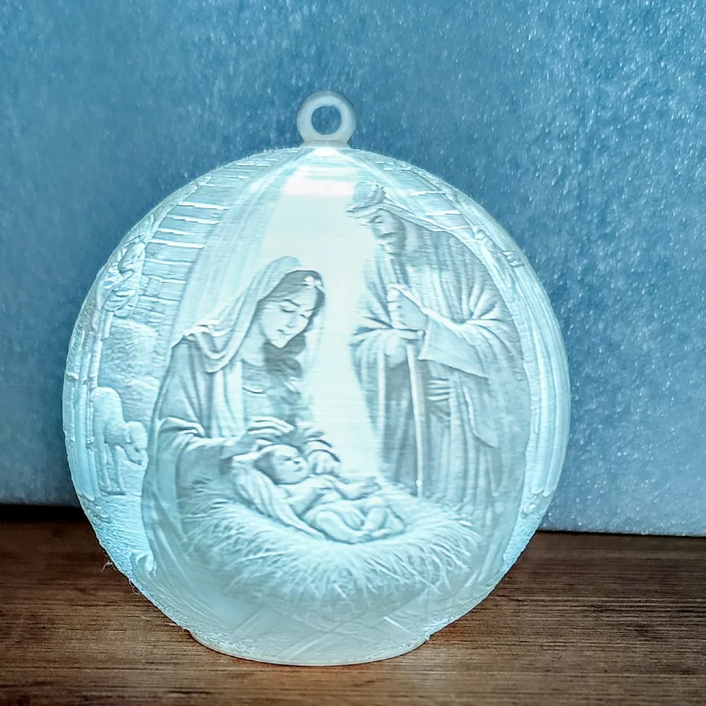 hanging light ball Jesus_No.1 by capek.jaroslav MakerWorld: Download ...