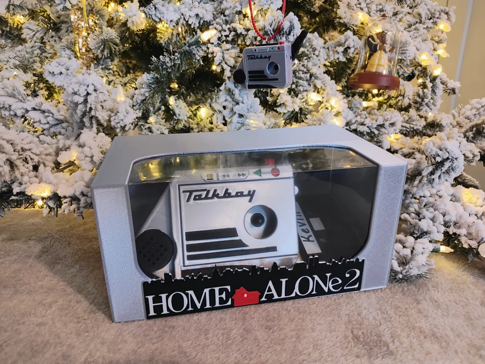 Home Alone 2 Talkboy Ornament - Free 3D Print Model - MakerWorld