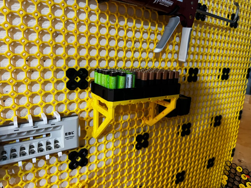 Multiboard AA Battery Storage Multibin Insert Remixed by Jordan ...