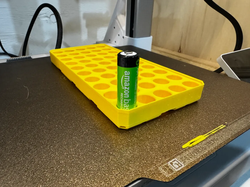 Multiboard AA Battery Storage Multibin Insert - Free 3D Print Model ...