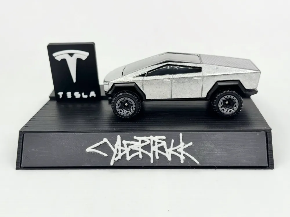 Cybertruck Display Stand by VaultStudio MakerWorld: Download Free 3D Models