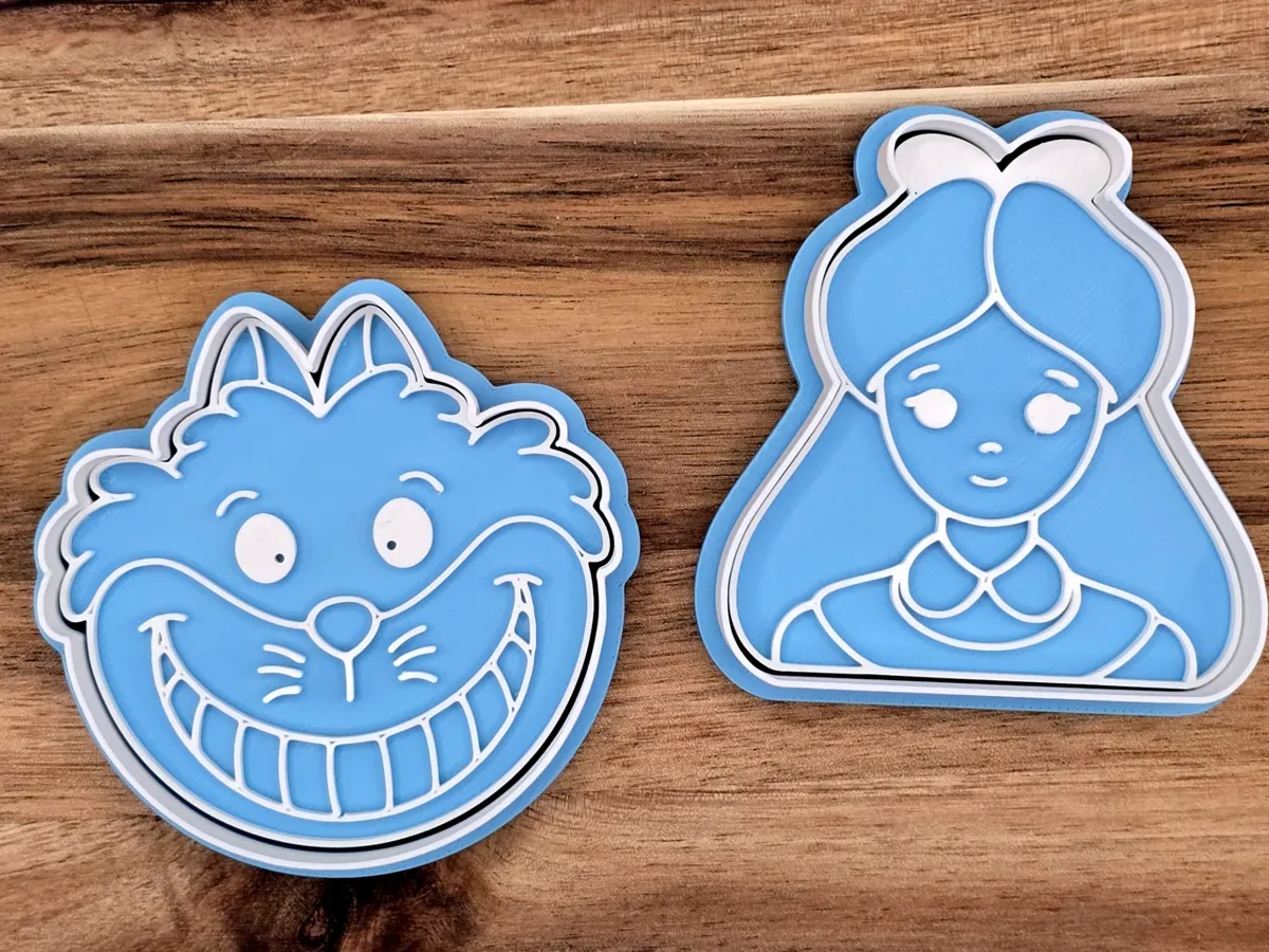 Cortador y Sello de Masa de Galletas de Alicia en el País de las ...