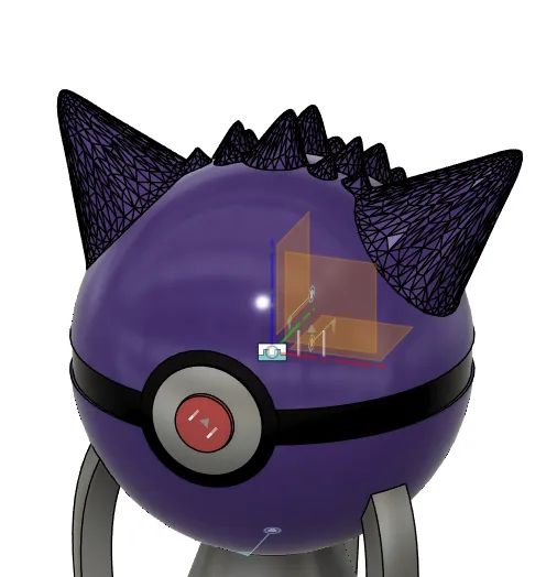 Auto-opening Gengar Ball Remixed by CarlThePumpkinMan MakerWorld ...