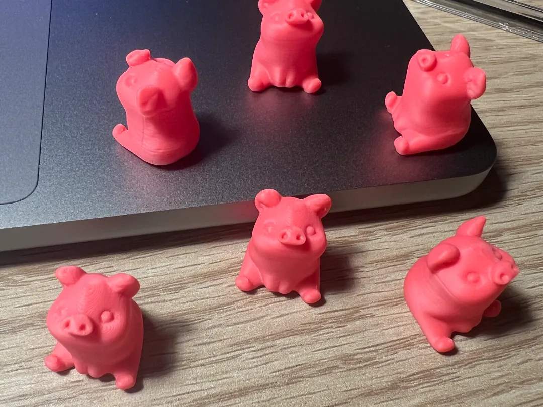 Little Pig-Pink by gespin MakerWorld: Download Free 3D Models