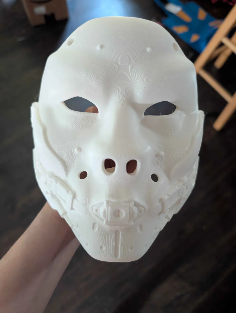 Den of Wolves Mask by TheBigWolfy - MakerWorld
