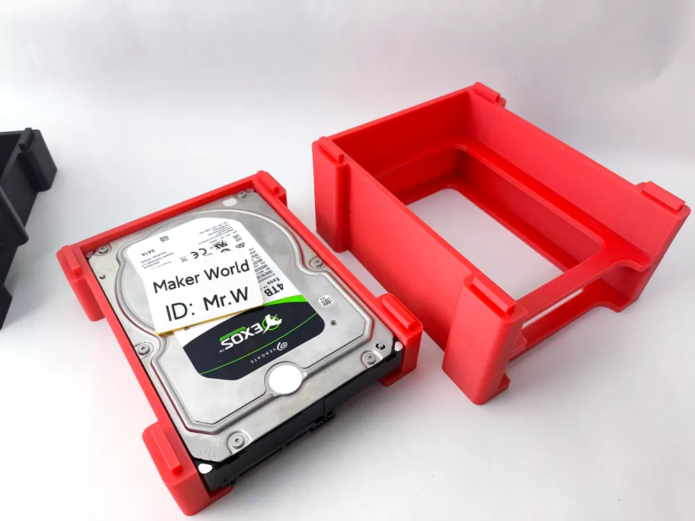 3.5-inch Hard Drive Stackable Temporary Storage Rack by Mr.W MakerWorld ...