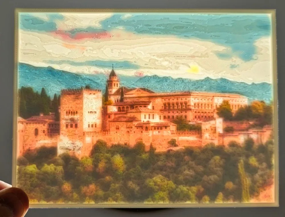 Color Litophane ALHAMBRA by tufactoria3d - MakerWorld