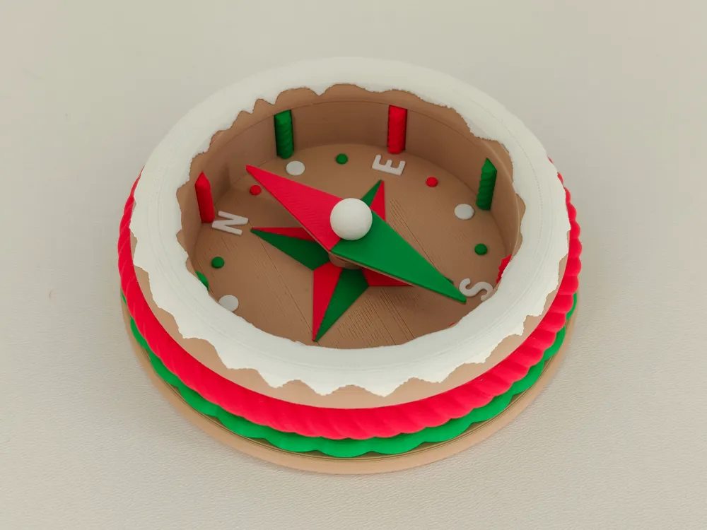 Candy Compass - Trip to North Pole by Wojciech Kawa - MakerWorld