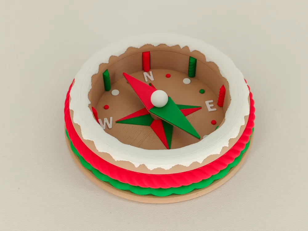 Candy Compass - Trip to North Pole by Wojciech Kawa - MakerWorld