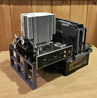 PSU-mounted Full ATX Test Bench by bovineblitzMakerWorld: Download Free ...